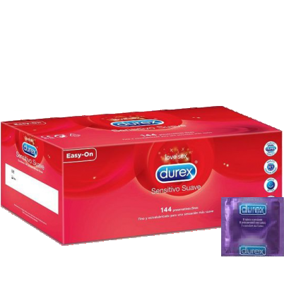 Preservativi DUREX ELITE SENSITIVO SUAVE scatola da 144 pezzi